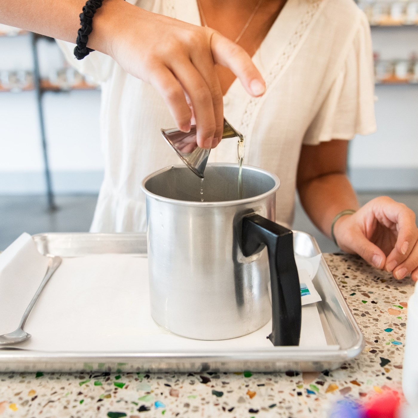 Candle Pouring Experience in Draper, UT | The Wick Lab