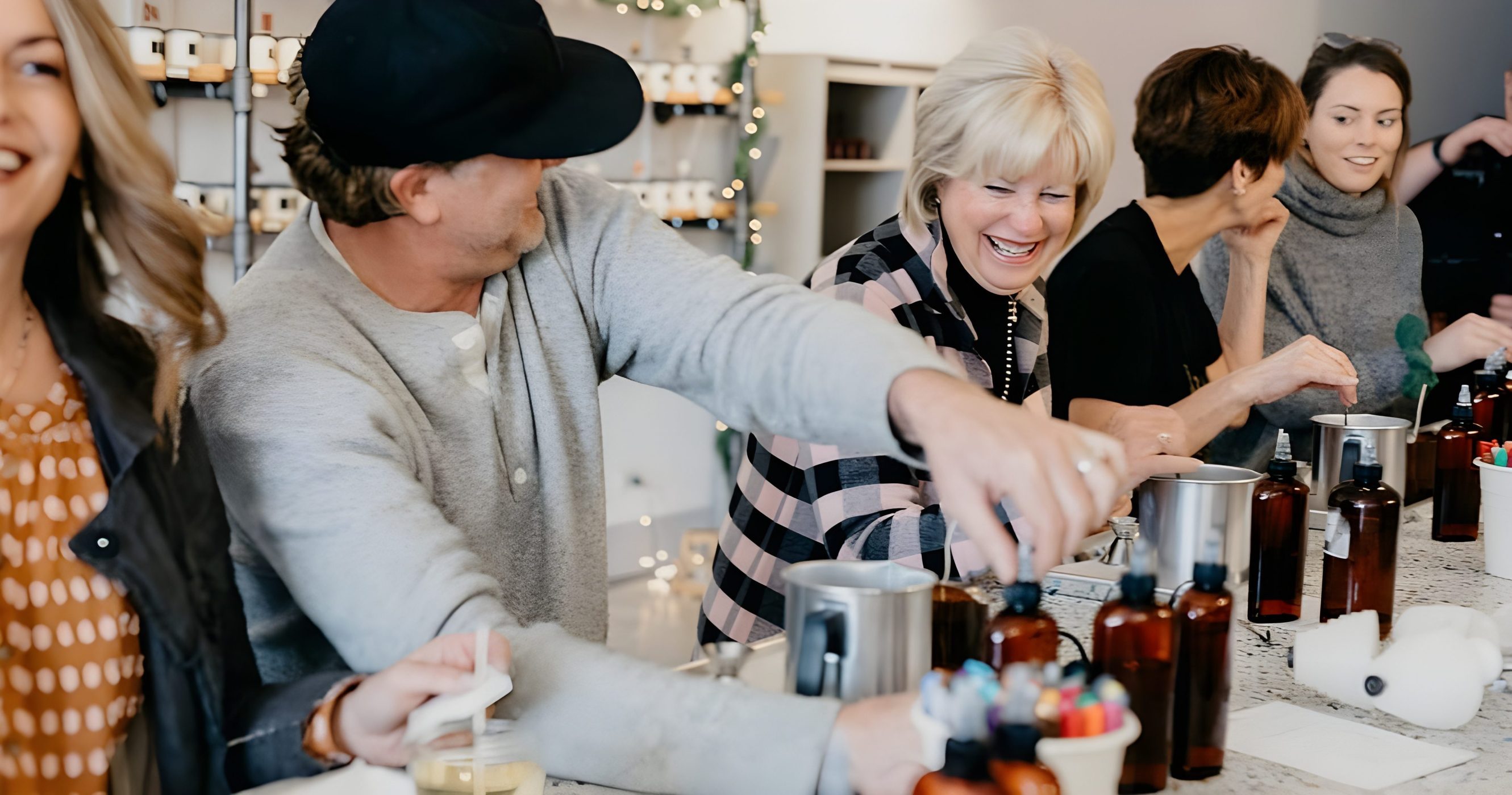 Group Candle Pouring Experience in Draper, UT | The Wick Lab